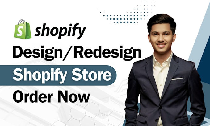 Design redesign shopify store, shopify dropshipping store, shopify ...