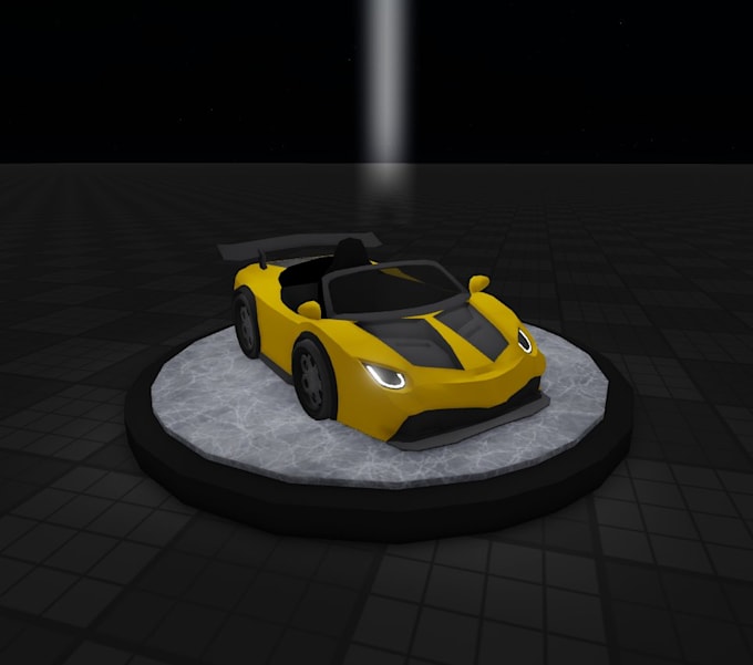 Create 3d realistic roblox vehicles,cars model,script,ai behaviors ...