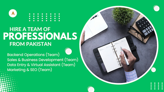 Hire and lead team in pakistan for business operations virtual ...