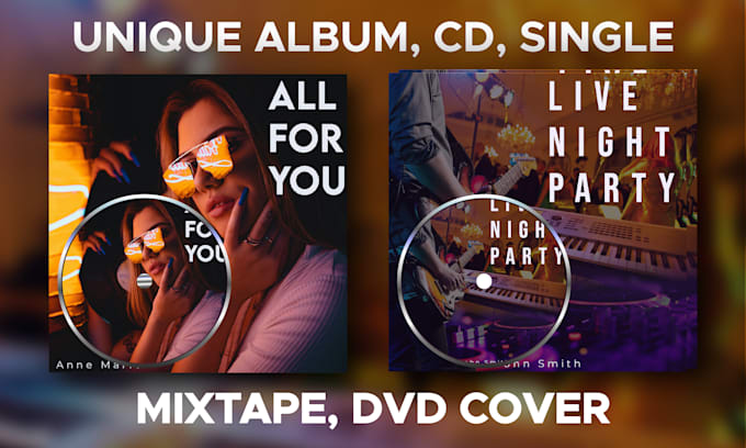 Design unique album, cd, single, mixtape, dvd cover by Sidra_gdesigns ...