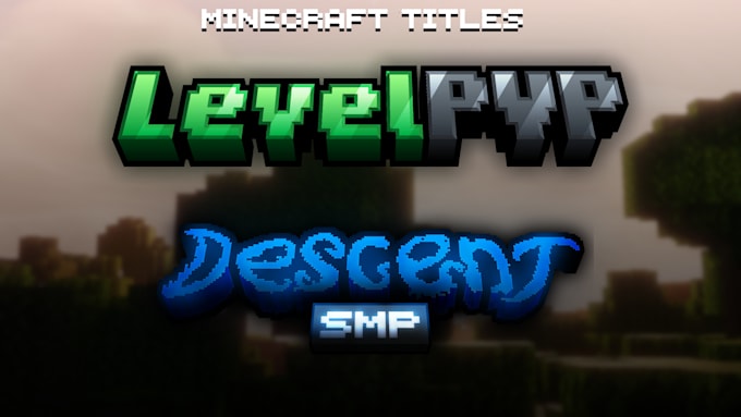 Create a minecraft smp logo by Pengonn | Fiverr