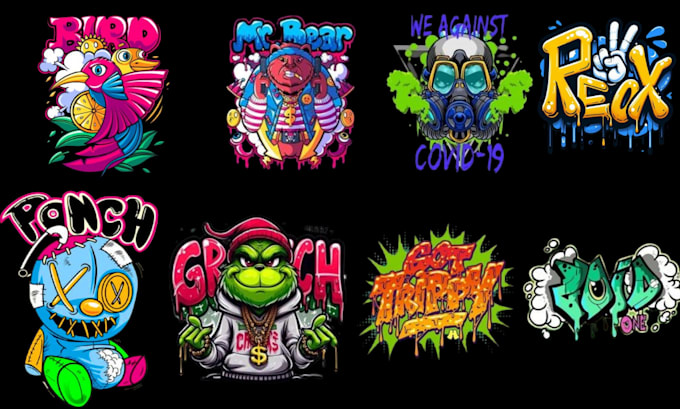 dope graffiti background