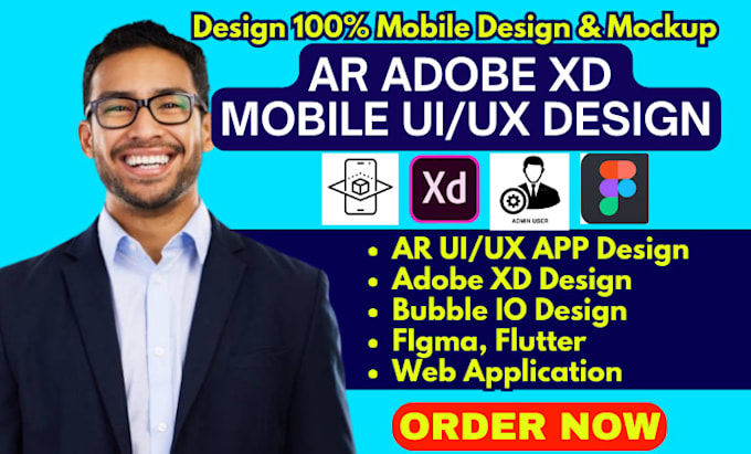 Craft ar mobile ui ux app design figma adobe xd design website dashboard design by Amos_consult ...
