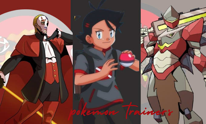 Pokemon, pokemon trainer, pokemon pixel style, fakemon art sprites by ...