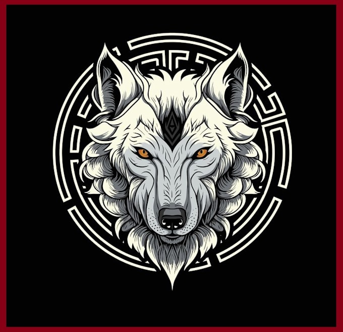 Create modern custom wolf logo by Ryanwnsend | Fiverr