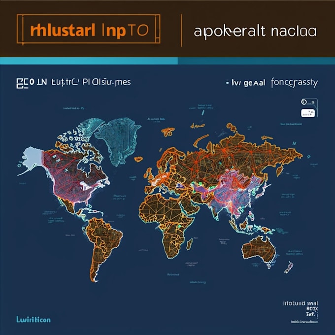 Draw vector map in illustrator by Hardrudan | Fiverr