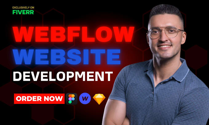 Design or develop webflow website, webflow expert, figma to webflow by Brandingalex1 | Fiverr