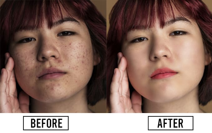 High resolution skin retouching, image editing by Wordpress00king | Fiverr