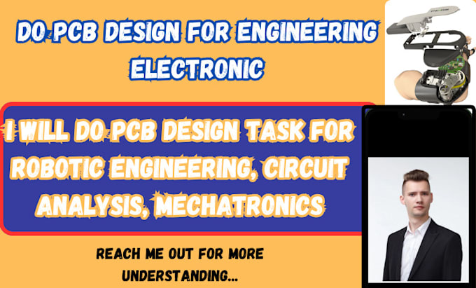 Do pcb design task for robotic engineering, circuit analysis, mechatronics by Johnsonwilson22 ...