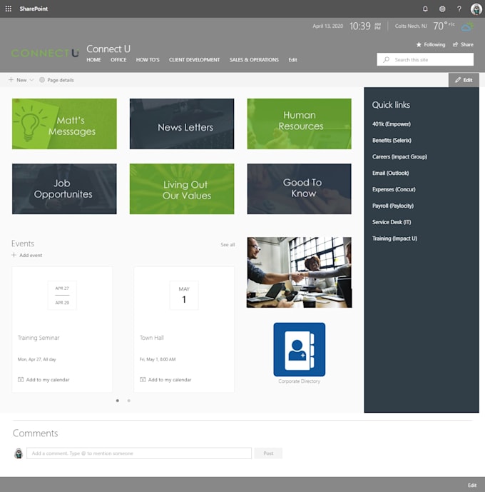 Setup sharepoint online intranet portal by Kantilal_dev | Fiverr