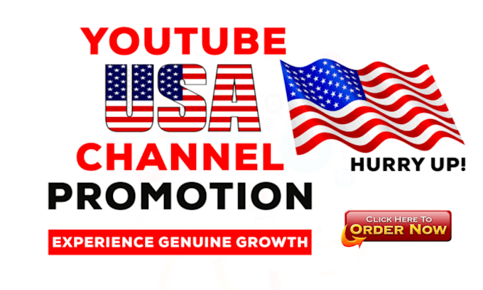 Boost your usa youtube channel with organic promotion and targeted ...