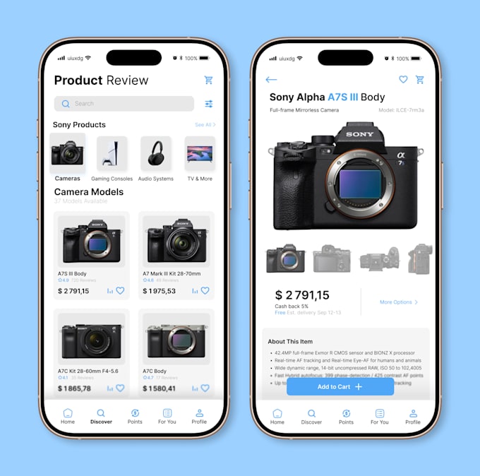 Create high fidelity pixel perfect responsive ui ux design by Uiuxdg ...