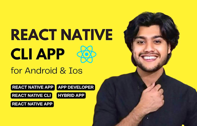 Build your react native cli app for android and ios from scratch by Hamza_developss | Fiverr