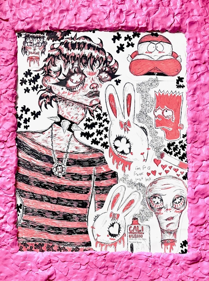 Create a wacky stylized portrait for you by Jinxjankjunk | Fiverr