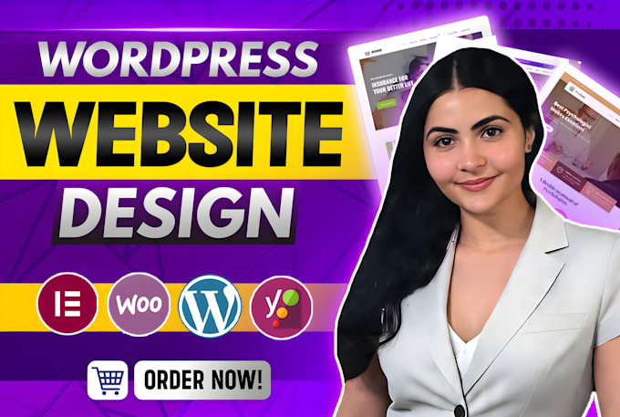 Create wordpress website design or blog design on elementor pro bluehost godaddy by Kristine62 ...