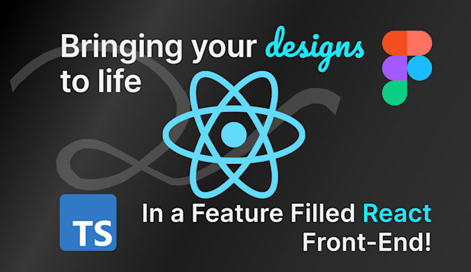 Create a responsive react front end from your design by King_dain | Fiverr
