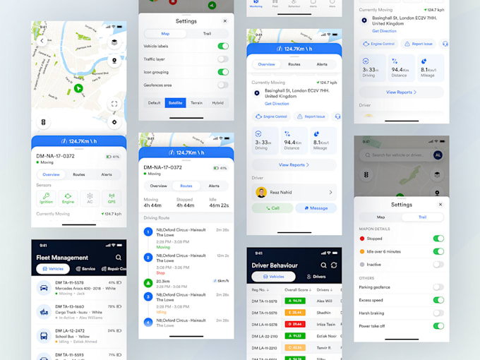 Build pr logistics, transportation, and fleet management app by Techsolution097 | Fiverr