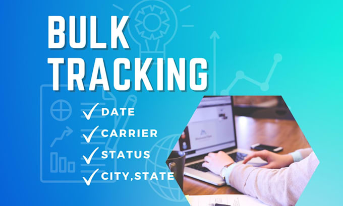 Do the bulk tracking status for usps, fedex, ups by Kaydigi | Fiverr