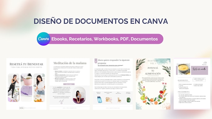 Design unique canva ebooks by Julietadefranco | Fiverr