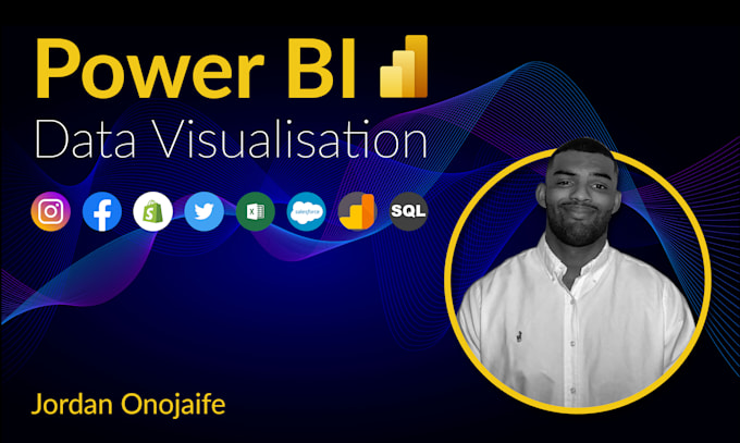 Create interactive data dashboards by Jordan_onojaife | Fiverr
