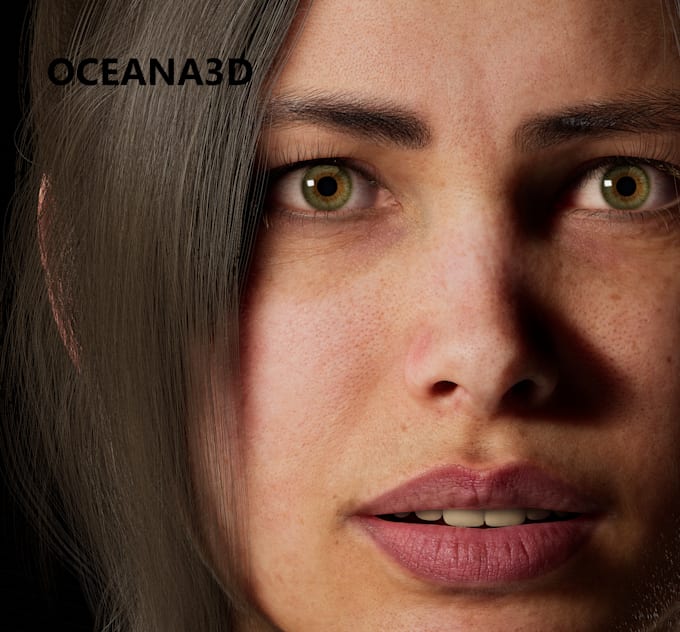 Create realistic metahumans for unreal engine by Oceana3d | Fiverr