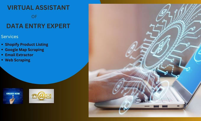 Want to be your virtual assistant as a data entry expert by Samin_45 ...
