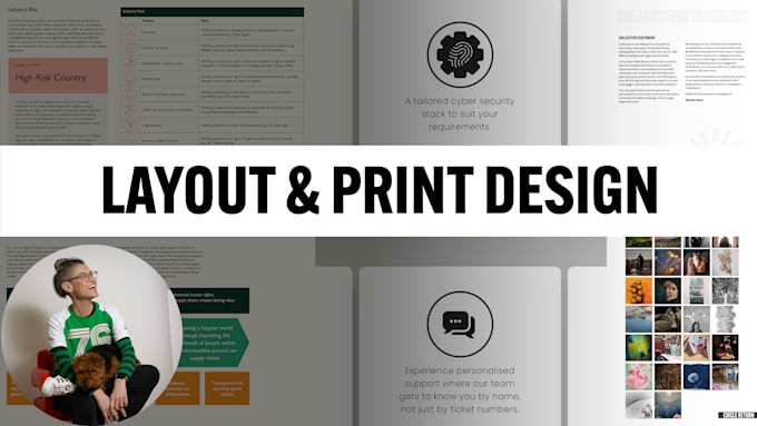 Create elegant print layouts for annual reports and brochures by ...