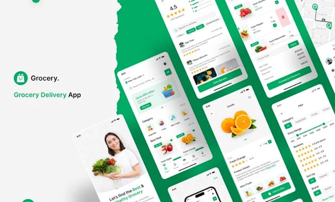 Build grocery app, grocery store app, grocery delivery app, grocery ...