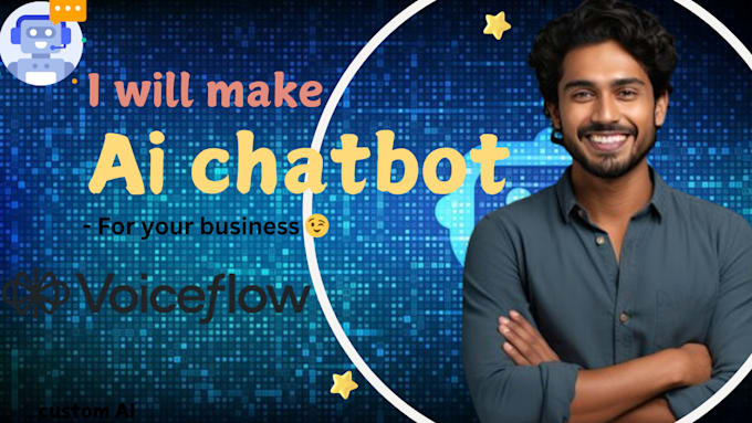 Build custom ai chatbots using voiceflow by Seo_abhirammmm | Fiverr