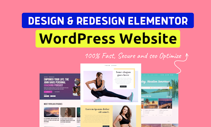 Create wordpress elementor website by Azhar429 | Fiverr