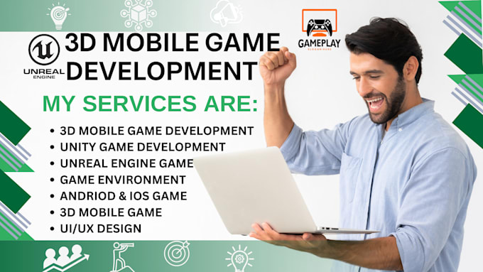 Build 3d Game Development Ios Android Game In Unity Game By Proghan
