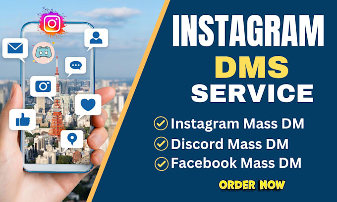 Do instagram discord and direct dms to target audience by Mdnazrul ...