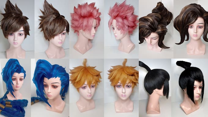 wig tutorial cosplay