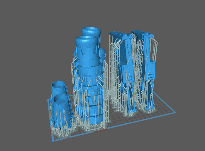 Support your resin 3d model for 3d printing by Alvarodb | Fiverr