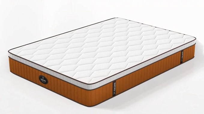 3d mattress animation 3d mattress model 3d interior design 3d assembly ...