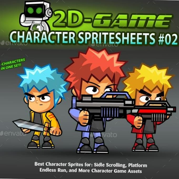 Create a high quality 2d sprite animation sprite sheet for game asset ...