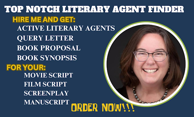 Find active literary agent for movie script, screenplay, film script ...
