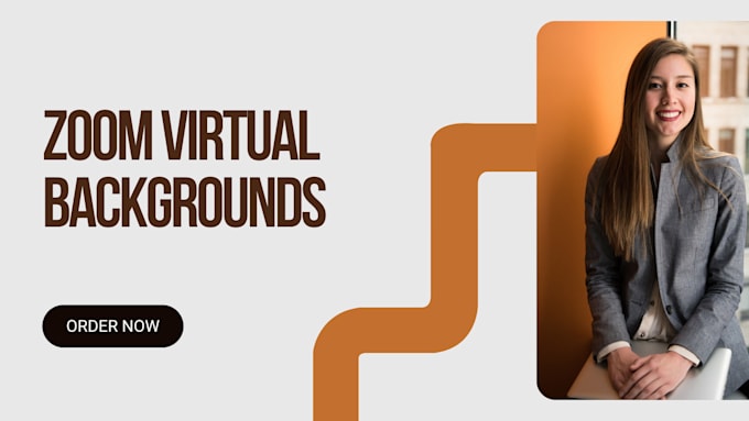 Design fully customized zoom virtual background by Taskeen_salman | Fiverr