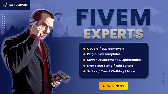 Create or customize your fivem server by Mukkaram_haider | Fiverr