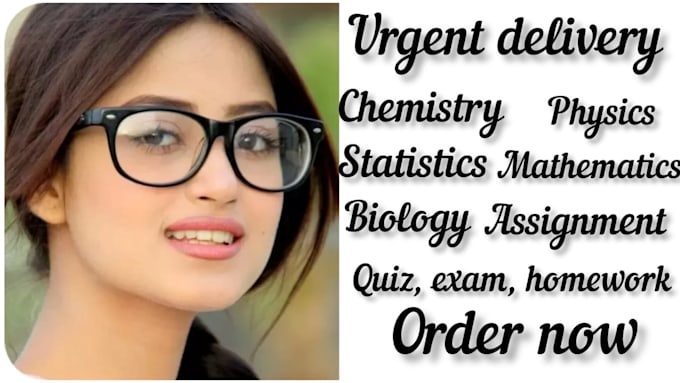 Help you math, statictis, physics problem assign ment by Dr_sonii | Fiverr