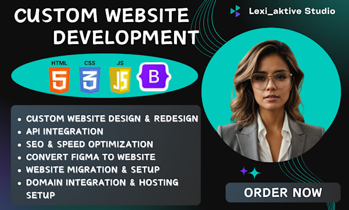 Be your front end developer, full stack custom or hubspot website ...