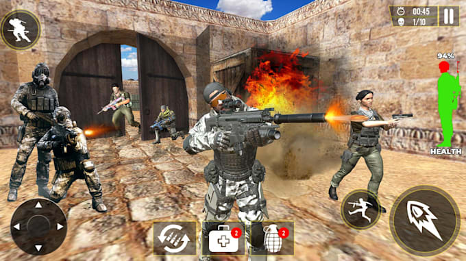 3d sniper shooting game,rpg,fps,unity,ue,multiplayer game,godot,3d levels design by Fhinious ...