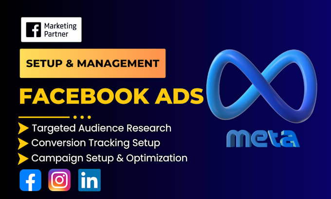 Setup, optimize and manage facebook and instagram meta paid ads ...