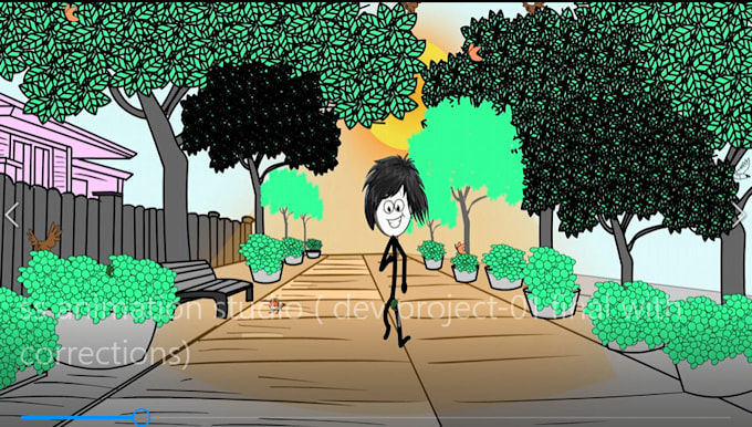 Make 2d stick figure animation fighting social media flash by Shamim ...