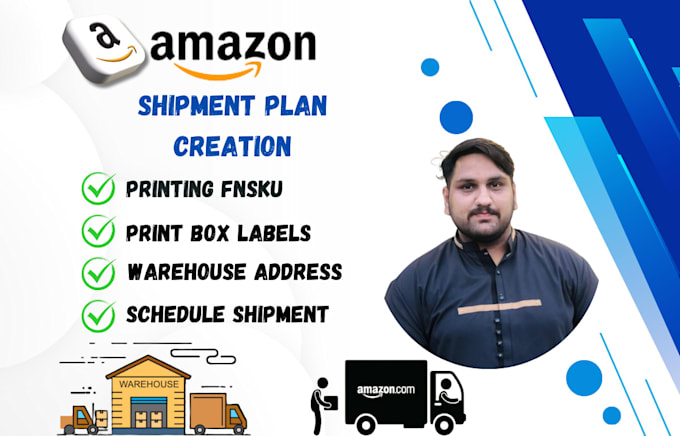 Create expert amazon fba shipment plan and bulk shipping inventory ...