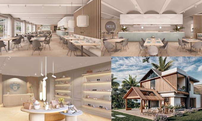 2d floorplan,3d house interior,exterior rend,commercial building ...