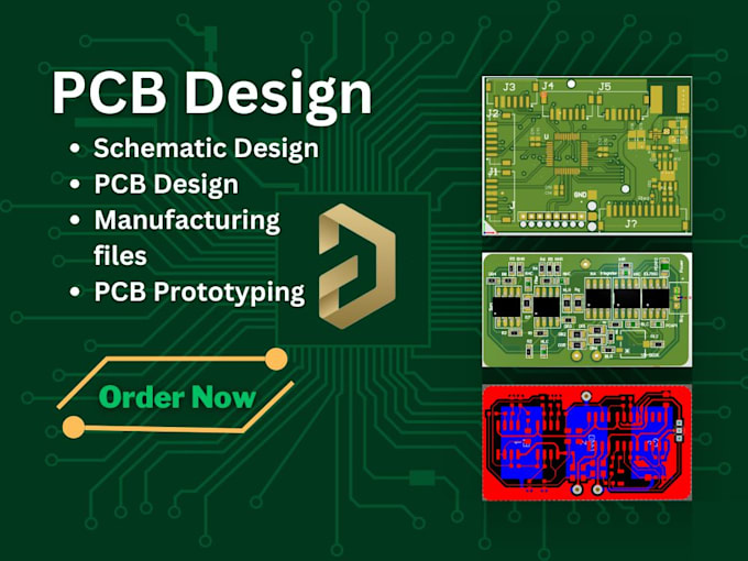 Design pcb boards and schematics in altium and kicad by Hamza_shafiq100 ...