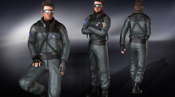 Make realistic, 3d character model,model,daz,sculpt,pbr,stylized model ...