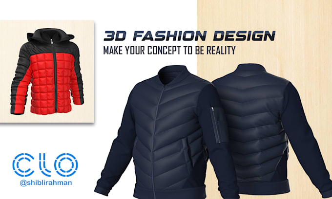 Make garments 3d mockup and animation by Shiblirahman | Fiverr