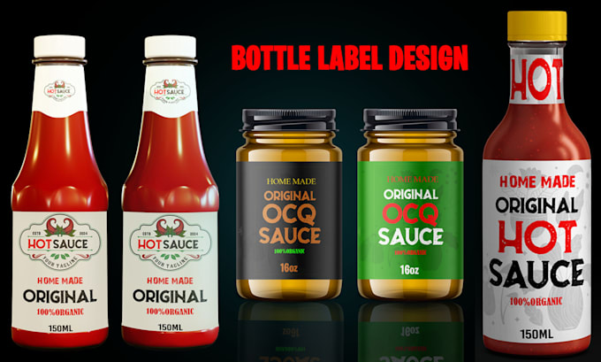 Design jar labels, spice labels, sauce labels, pickles, salsa and ...